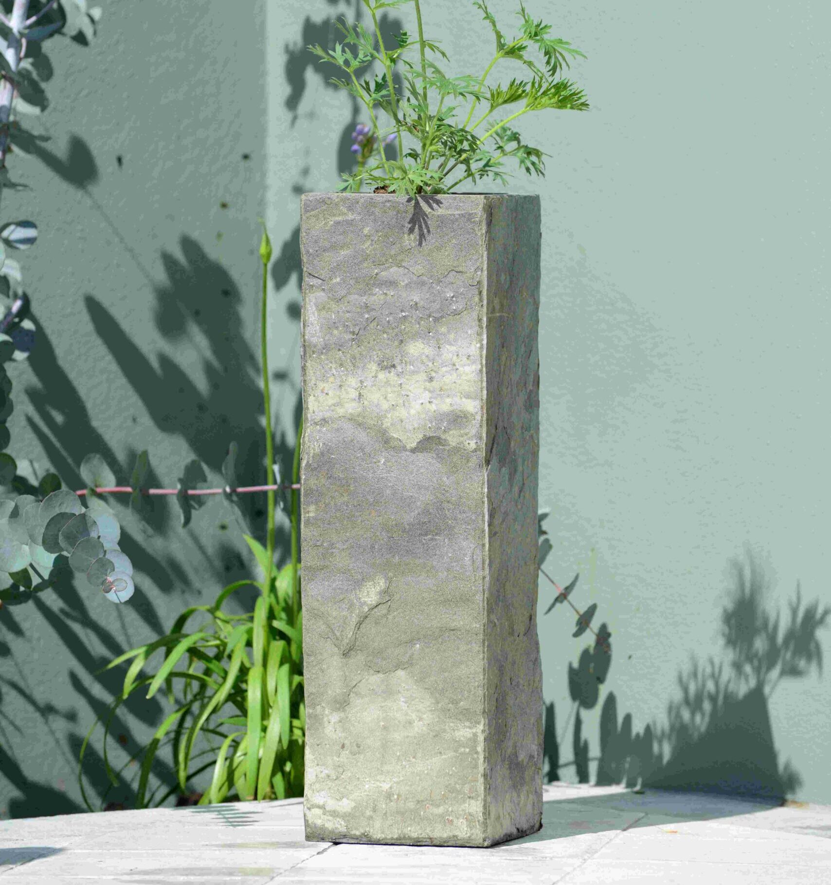 Slate Planter 50cm - The Surmi Natural Slate range from Foras