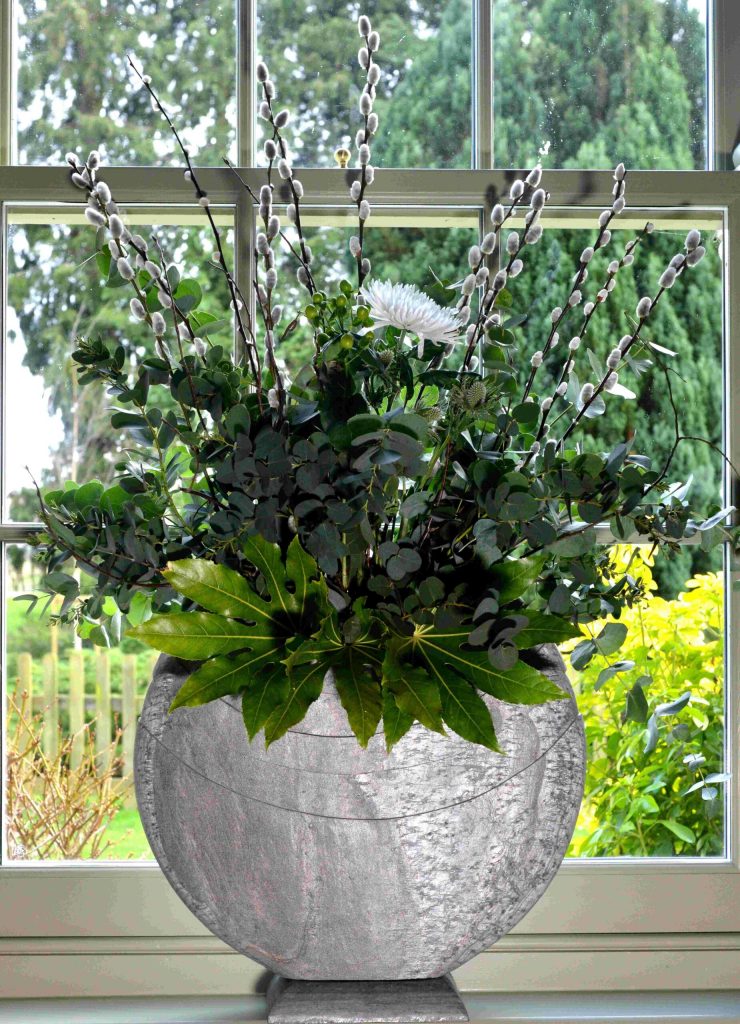 Ikra Slate Vase | Hand Carved Natural Slate Vases from Foras