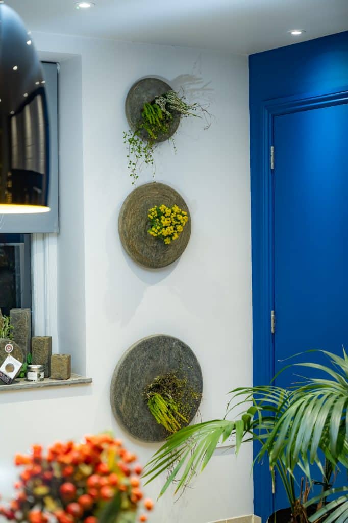 Large Oblate Slate Planter | Natural Slate Vases & Sculptures from Foras