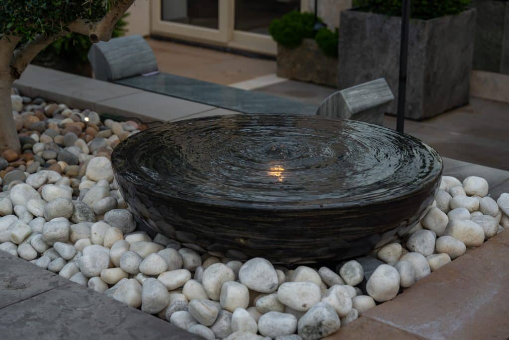 Infinity Serene Pewter Water Feature Kit | Stunning Foras water features