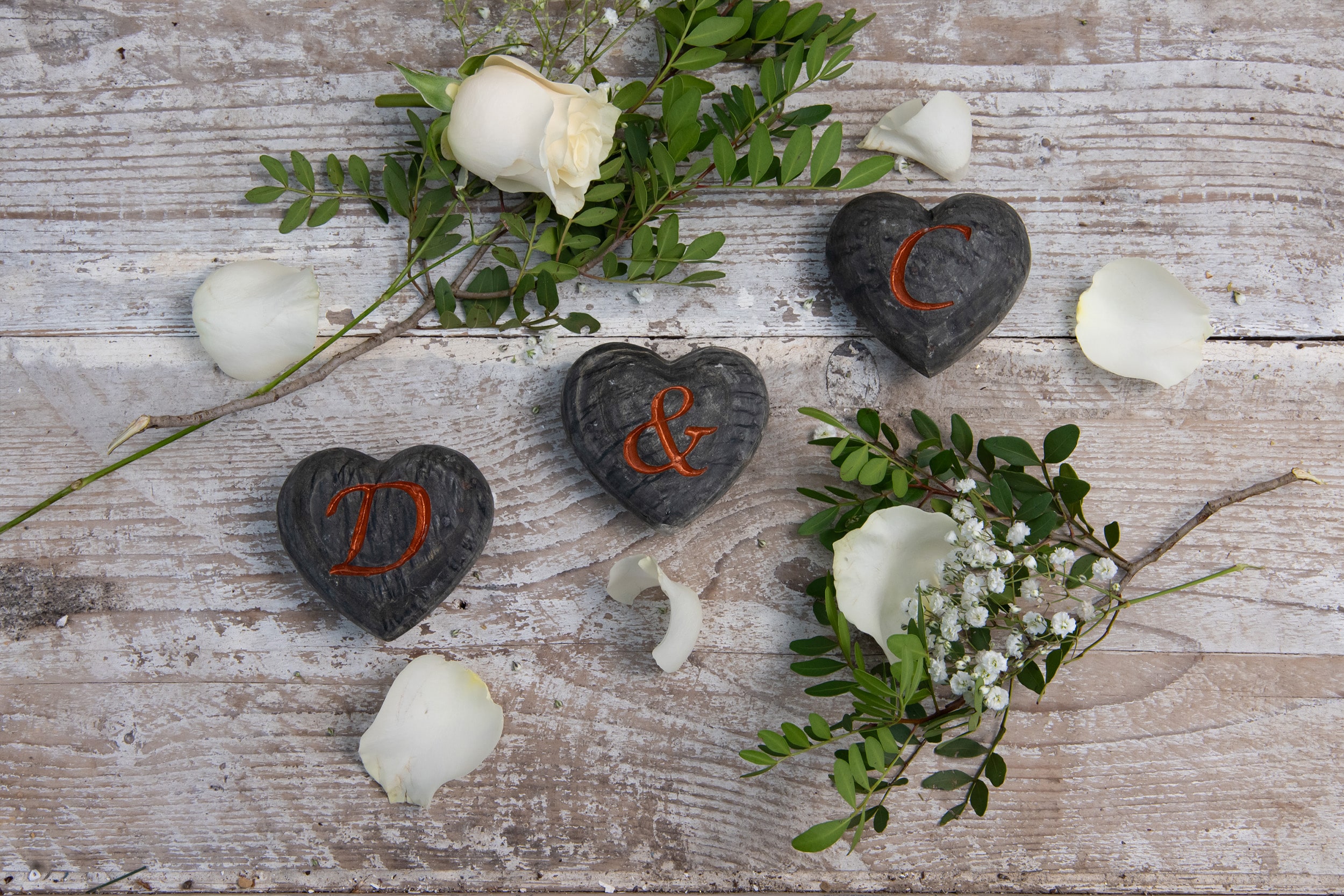 Foras Engraved Slate Heart | Gifts by Foras